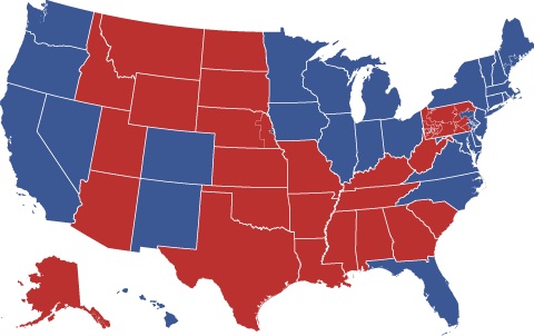 2008 Electoral Map | That Which We Have Heard & Known